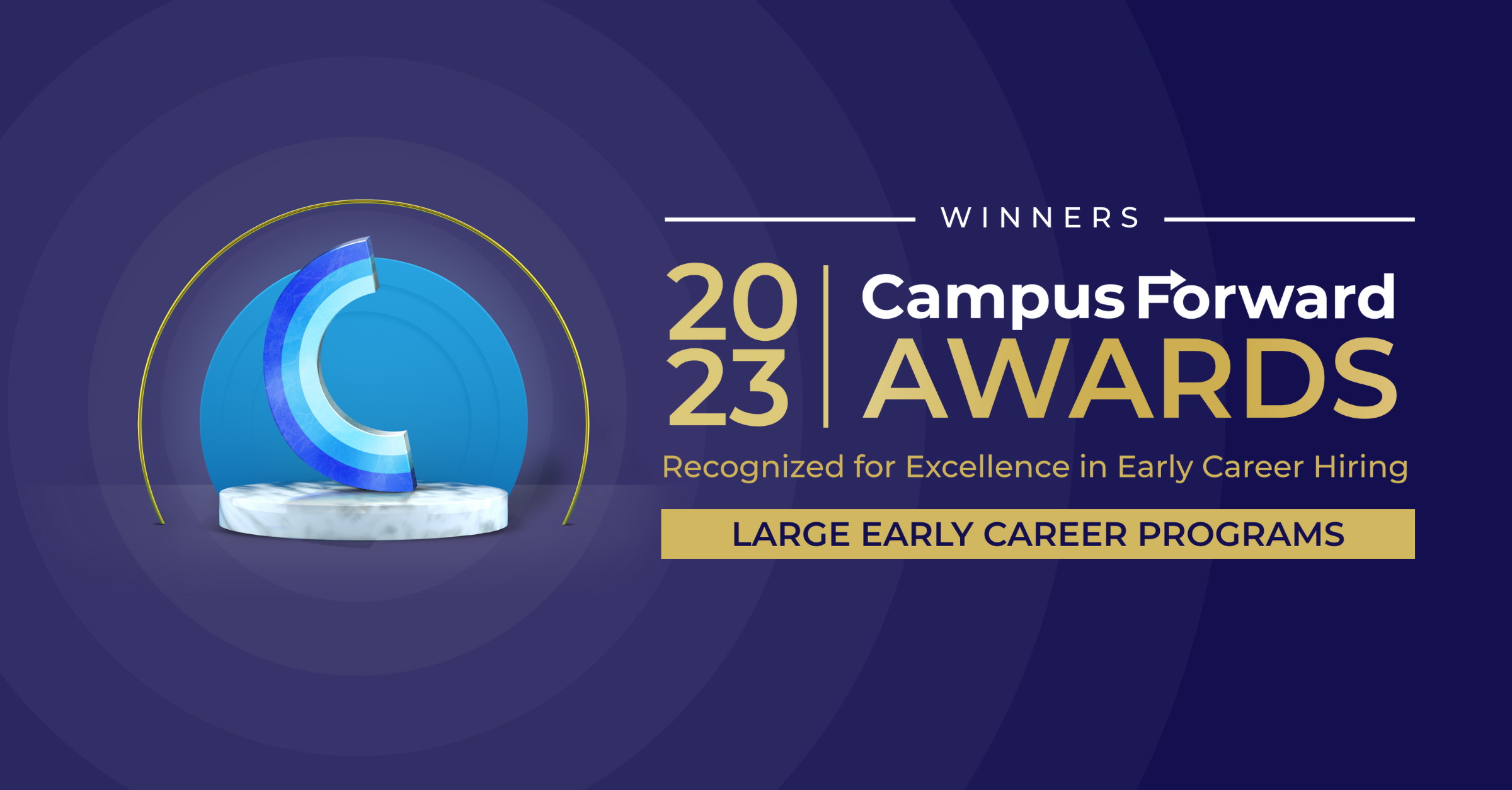 Introducing The 2023 Campus Forward Award Winners: Top Large Early Career Programs